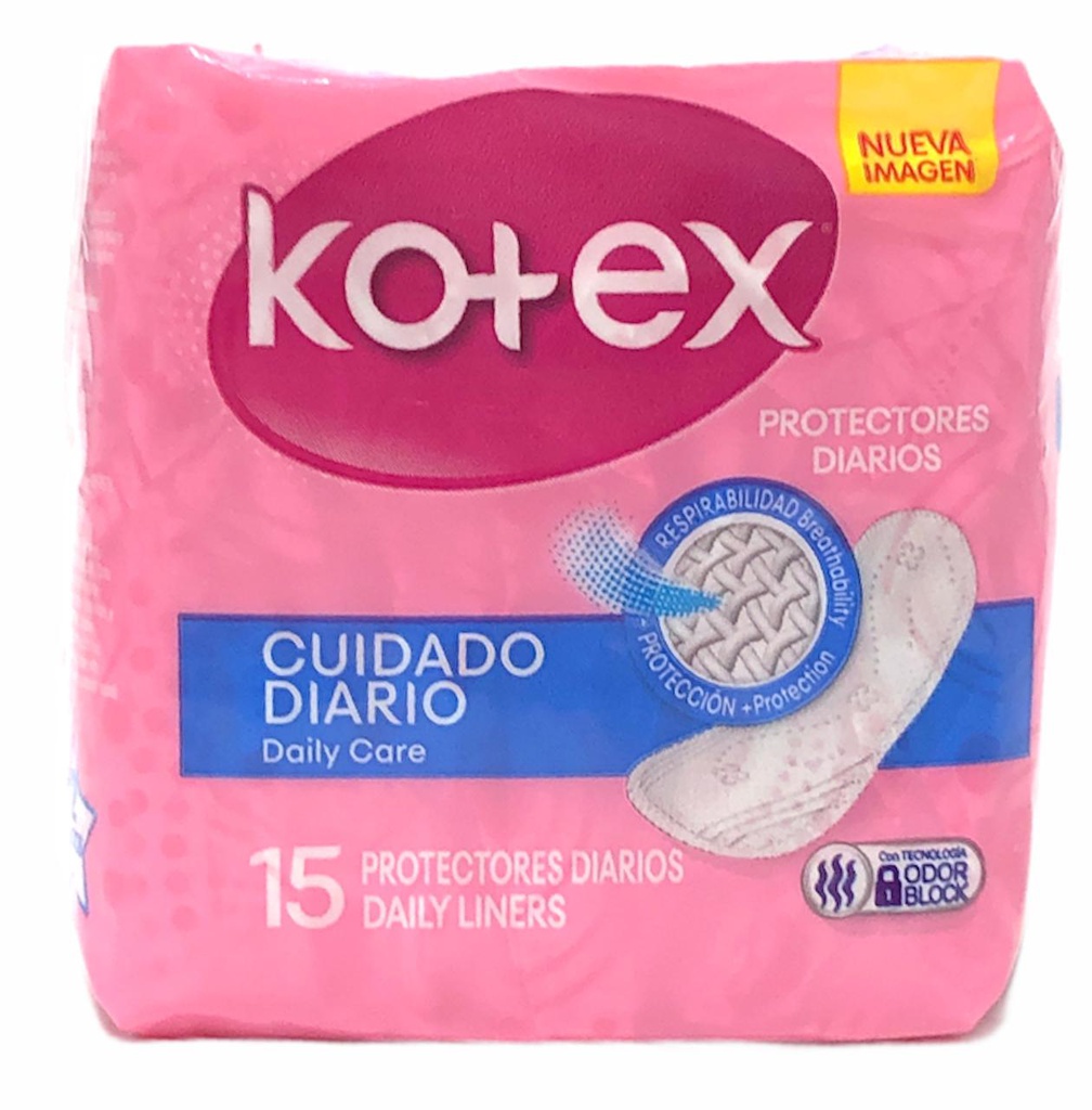 PROTECTOR KOTEX ANATOMICO DAY | Supermercado El Éxito